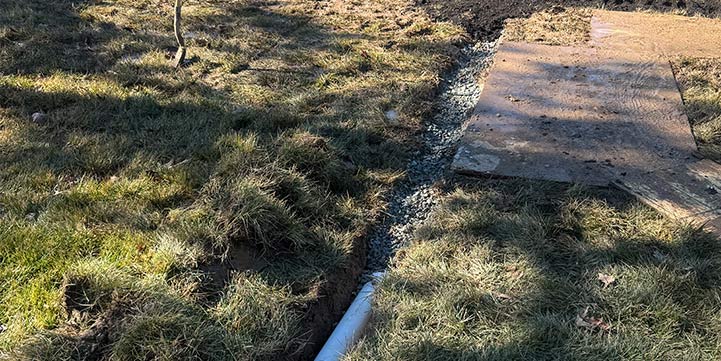 Drainage System in Midlothian, VA